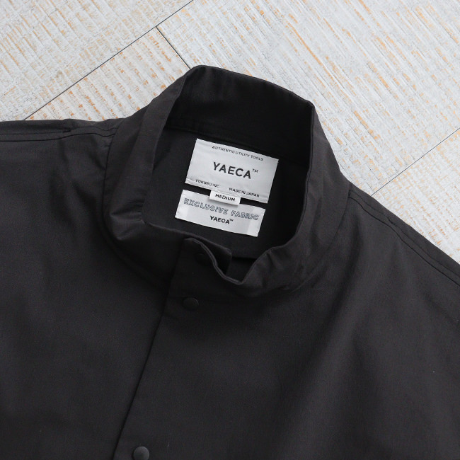 YAECA ヤエカ COMFORT SHIRT STAND-UP COLLAR (12158)