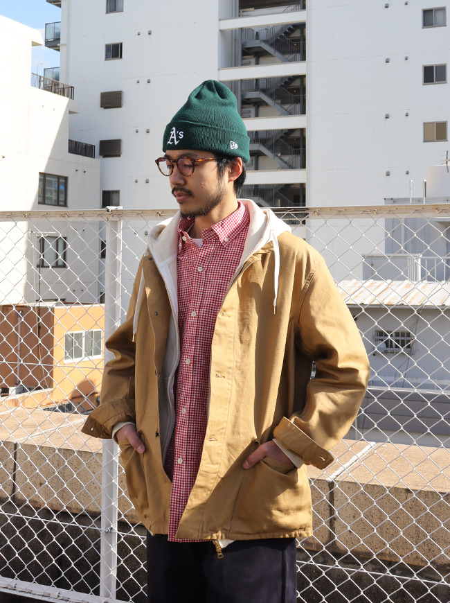 A Vontade（アボンタージ) Stand Collar Coverall VTD-0502-JK