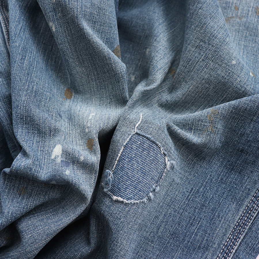 chimala (チマラ) デニムオーバーオール - DISTRESS WASH