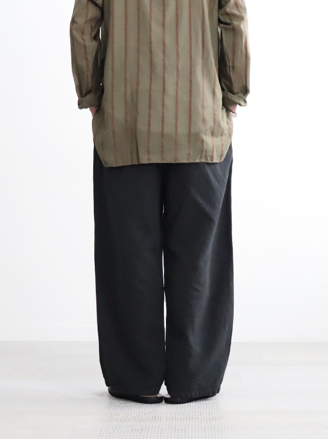 KAPTAIN SUNSHINE Traveller Easy Pants -INK BLACK